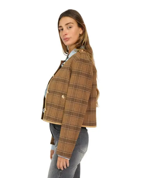BELLE & BLOOM Dynasty Boxy Paisley Jacket