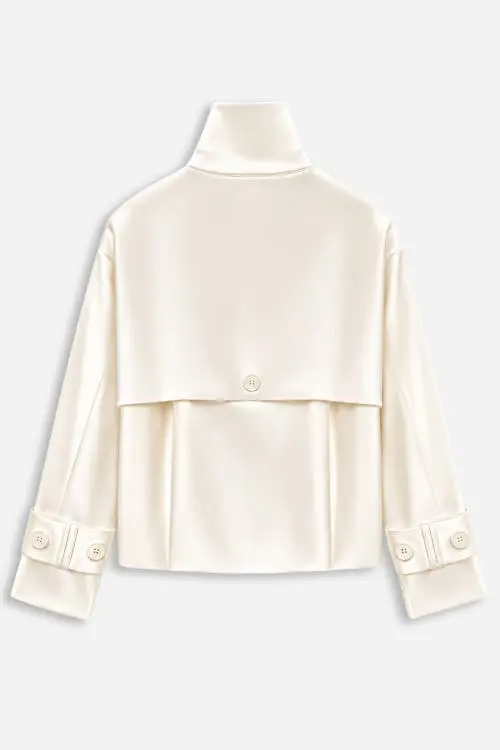 NOCTURNE Oversized Double Breasted Trench Coat