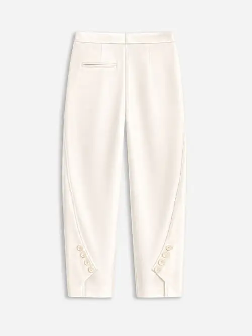 NOCTURNE High Waist Balloon Leg Trousers