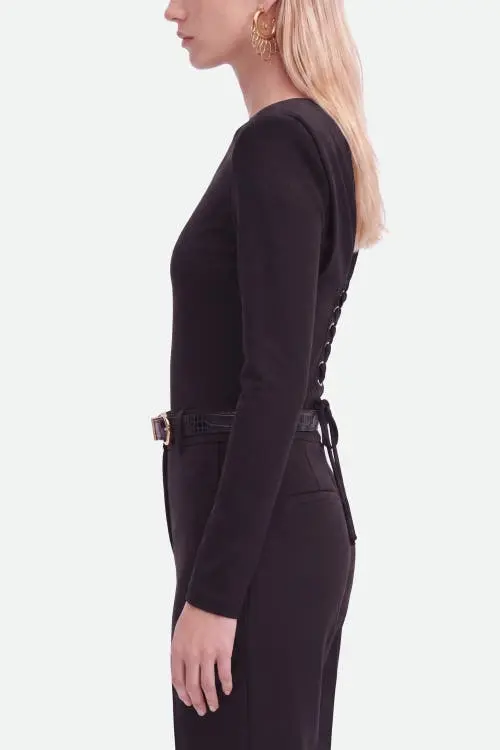NOCTURNE Belted Straight Leg Trousers