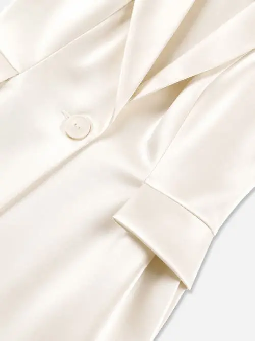 NOCTURNE Single Button Peak Lapel Vest