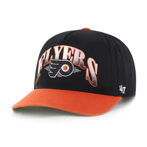 '47 47 Philadelphia Flyers Atkin Vintage Relaxed Hitch Adjustable Hat - Black