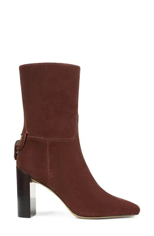 Franco Sarto Giuli Leather Boot - Red Soft Leather