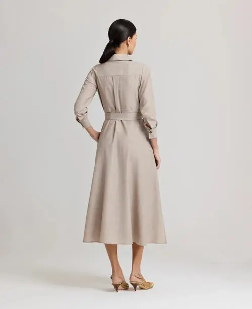 REALLY WILD CLOTHING Diane Wool Shirt Dress