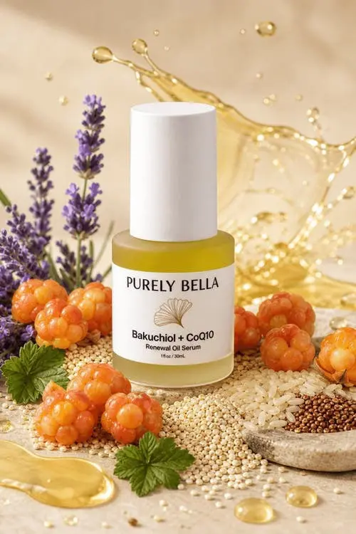 PURELY BELLA Bakuchiol + Coq10 Renewal Oil Serum
