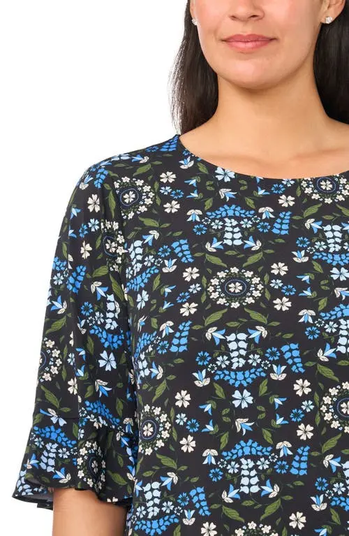 CECE DUPRAZ Ruffle Cuff Top