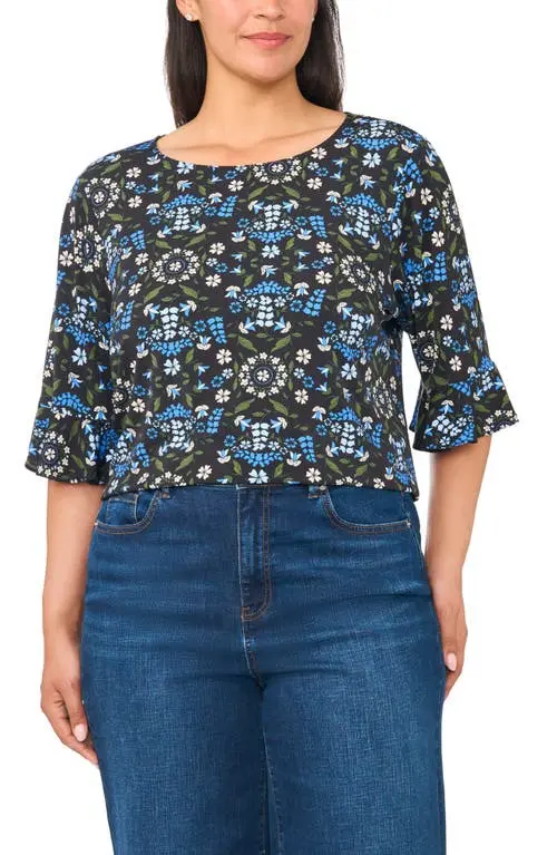 CECE DUPRAZ Ruffle Cuff Top
