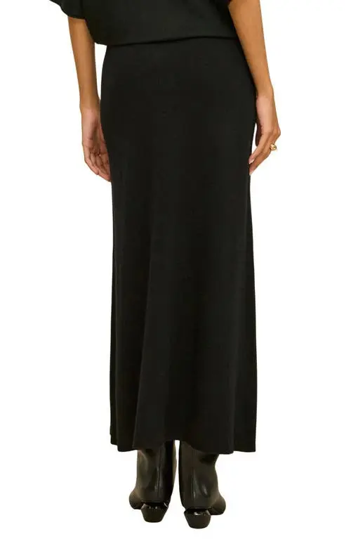 Cult Gaia Infinity Merino Wool & Cashmere Blend Maxi Skirt