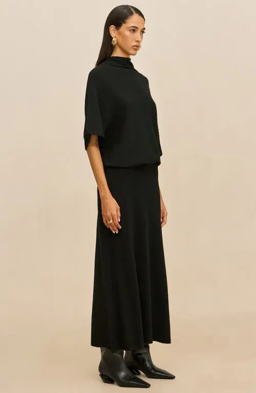 Cult Gaia Infinity Merino Wool & Cashmere Blend Maxi Skirt