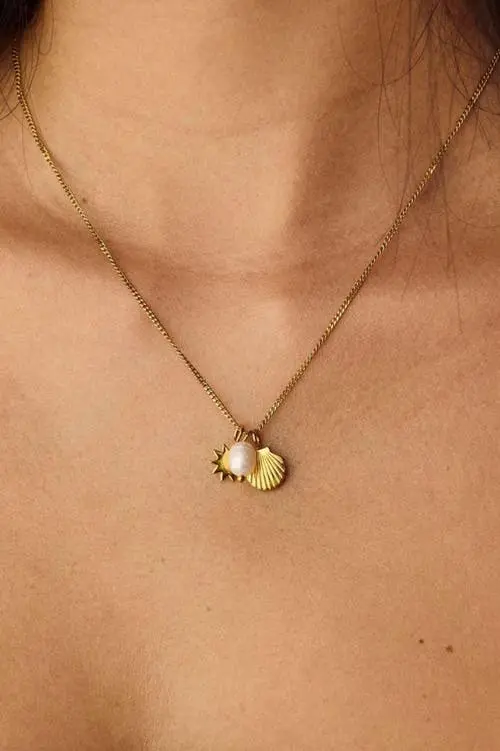 ATOLEA Ocean Necklace - Gold