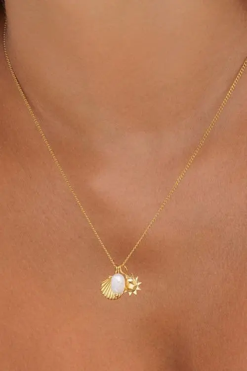 ATOLEA Ocean Necklace - Gold