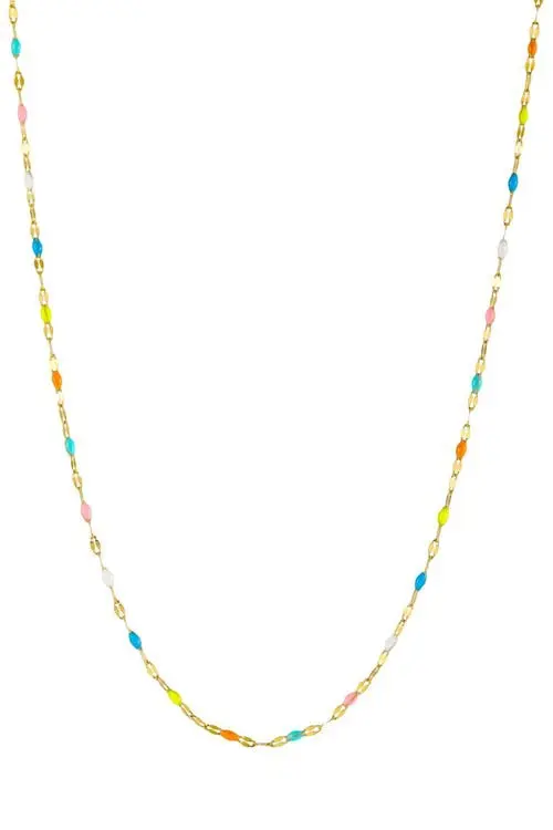 ATOLEA Rainbow Dainty Choker - Gold