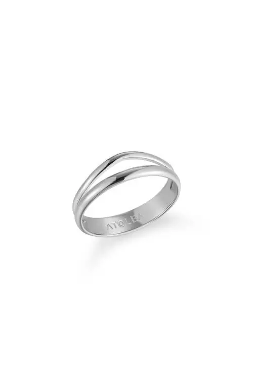 ATOLEA Breeze Double Ring - Silver