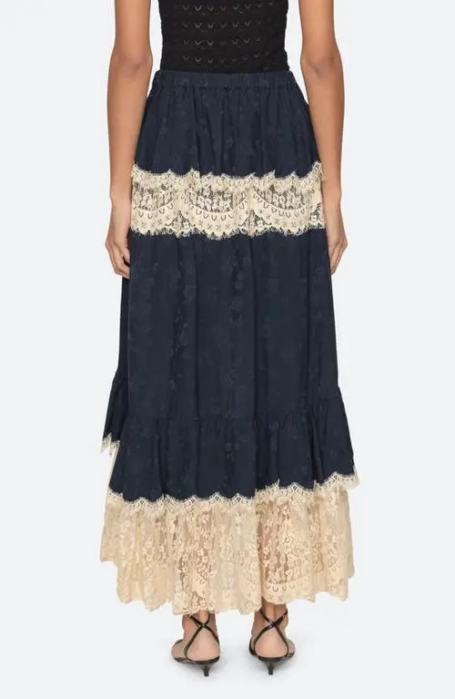 Sea Shay Lace Midi Skirt
