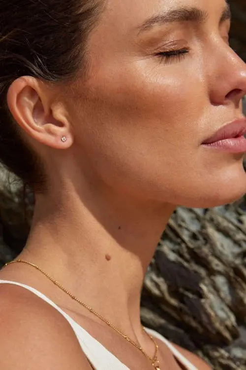 ATOLEA Zircon Stud Earrings