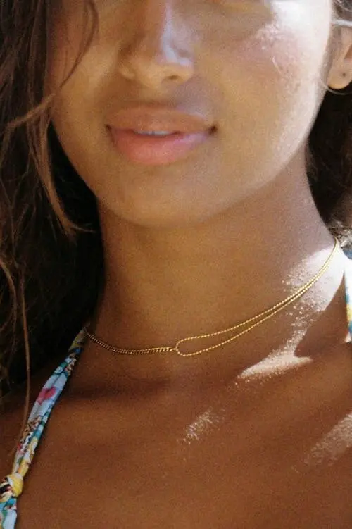 ATOLEA Double Trouble Choker - Gold