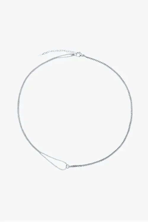 ATOLEA Double Trouble Choker - Silver