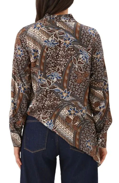 Karen Kane Double Layer Wrap Top