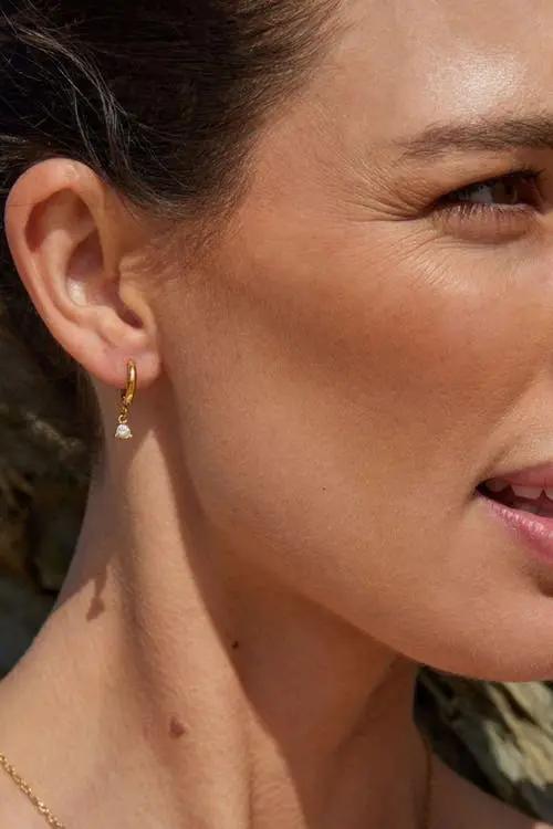 ATOLEA Sparkle Drop Earrings