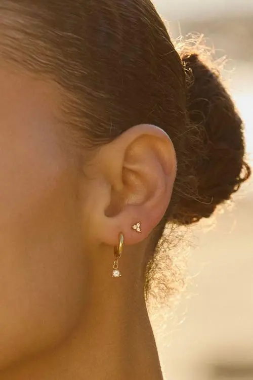 ATOLEA Sparkle Drop Earrings