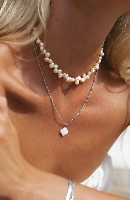 ATOLEA Positano Necklace - Silver