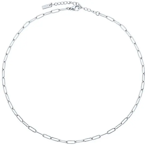 ATOLEA Cozumel Paperclip Choker - Silver