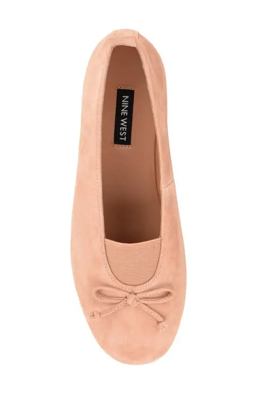 Nine West Smooch Flat - Light Natural