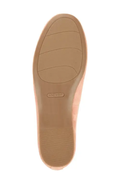 Nine West Smooch Flat - Light Natural