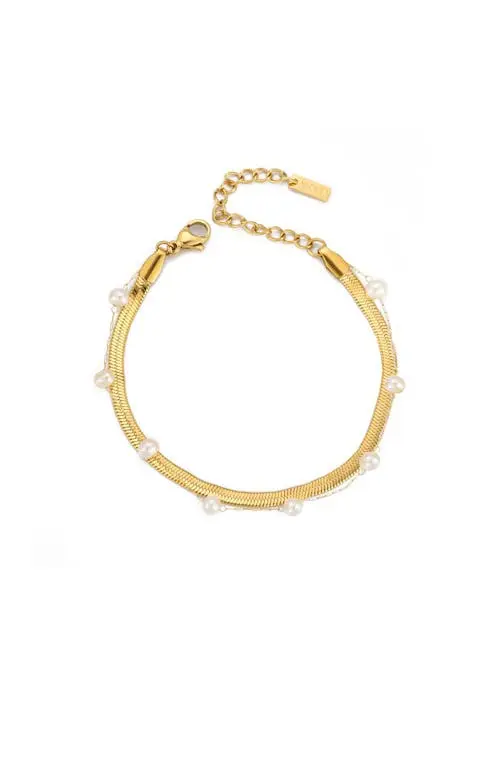 ATOLEA Santorini Layered Bracelet - Gold