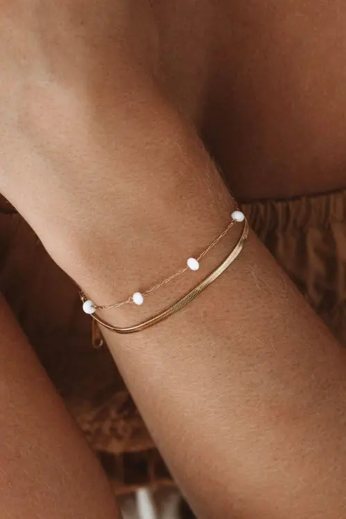 ATOLEA Santorini Layered Bracelet