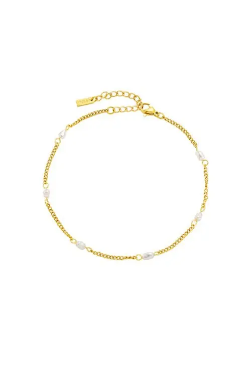 ATOLEA Lovina Freshwater Pearl Bracelet - Gold