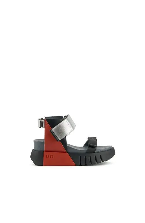 United Nude Delta Run Sandals - Black Agate