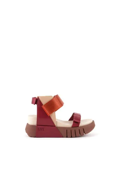 United Nude Delta Run Sandals - Garnet