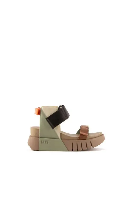 United Nude Delta Run Platform Sandals - Sierra
