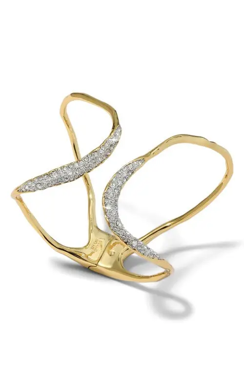 Alexis Bittar Solanales Crystal Freeform Cuff