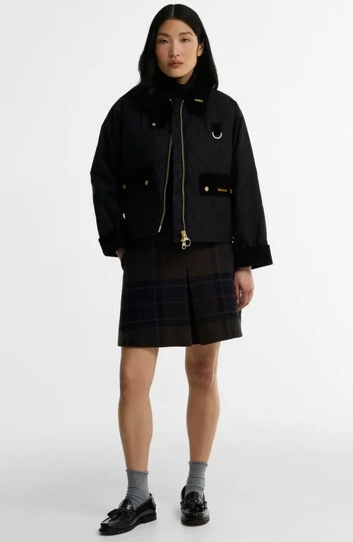 Barbour Icons Spey Quilted Waxed Cotton Jacket