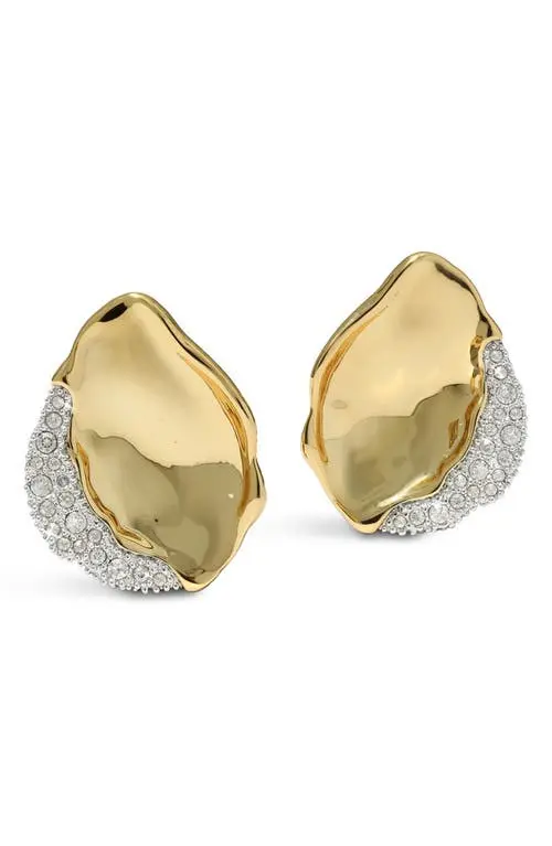 Alexis Bittar Solanales Crystal Petal Post Earrings