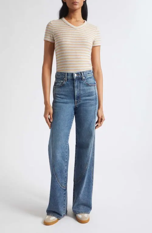 Veronica Beard Devin V-neck T-shirt