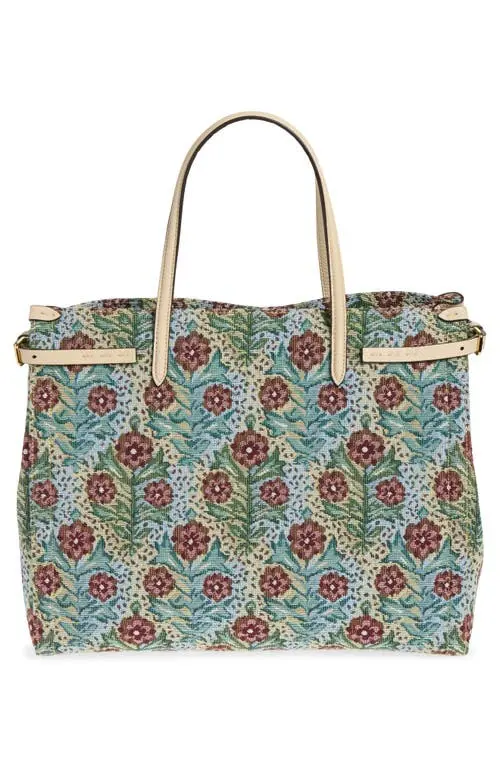 Valentino Garavani Medium Antibes V-logo Tapestry Tote