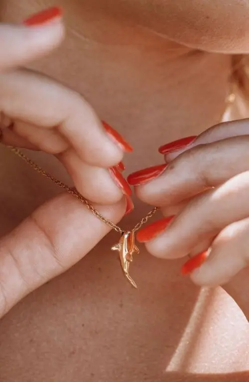 ATOLEA Shark Necklace