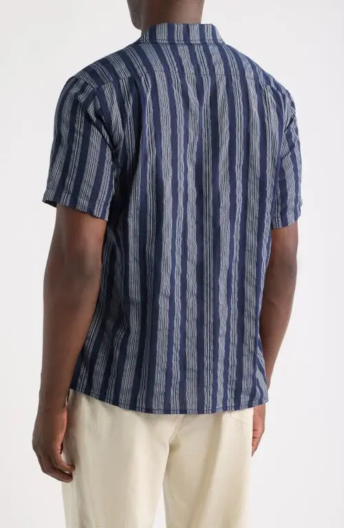 RHYTHM Harbor Stripe Button-up Shirt