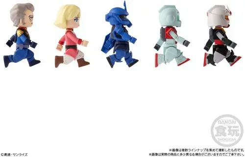 BANDAI Shokugan Bitlot Gundam Vol 2 Figure Disp