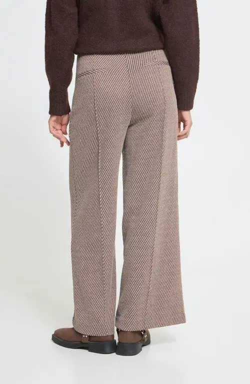 ICHI Kate Twillish Wide Leg Pants