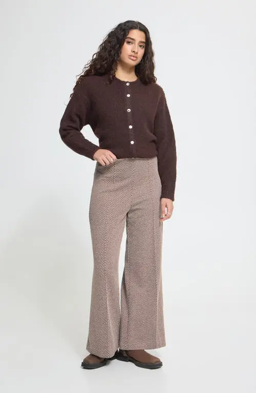 ICHI Kate Twillish Wide Leg Pants
