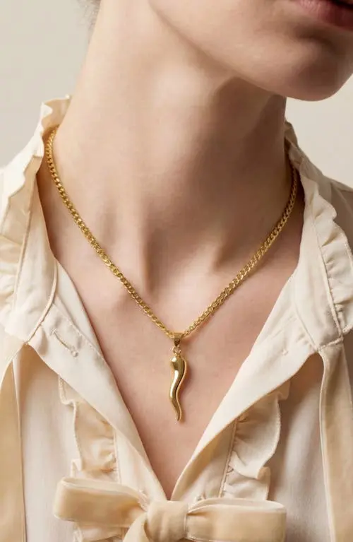 THE M JEWELERS Bella Cornicello Pendant Necklace
