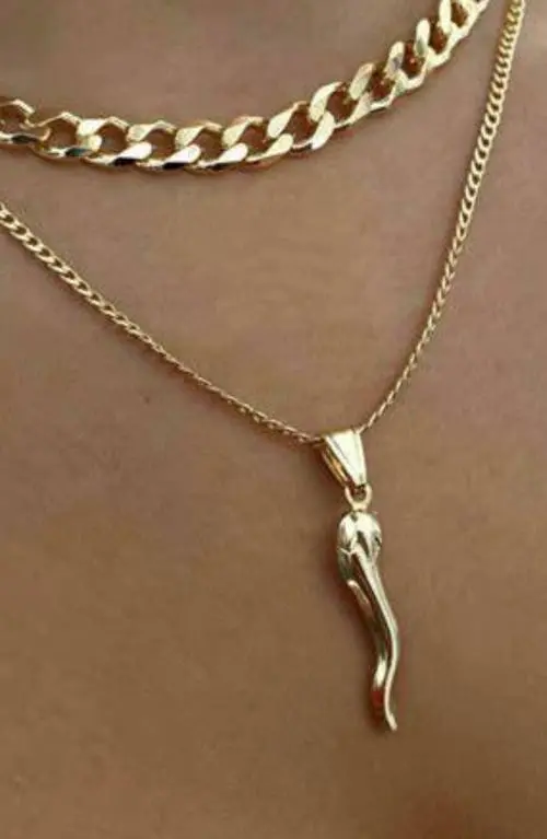 THE M JEWELERS Bella Cornicello Pendant Necklace