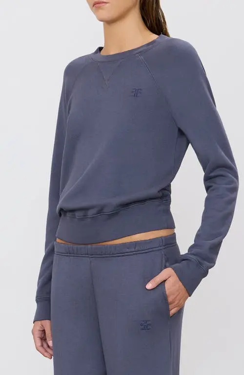 Eterne Shrunken V-stitch Sweatshirt