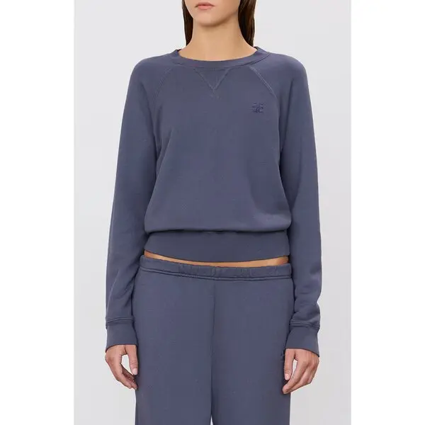 Eterne Raglan Sweatshirt - Washed Navy