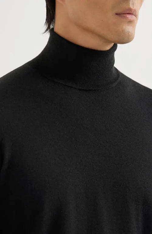 Brunello Cucinelli Cashmere And Silk Lightweight Turtleneck Sweater
