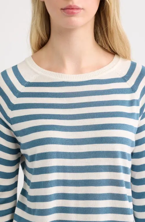 24COLOURS Striped Crewneck Sweater